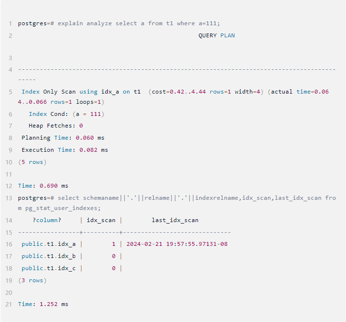 【postgresql】如何定位postgresql数据库中未被使用过的索引postgresql 无用索引 Csdn博客 5837