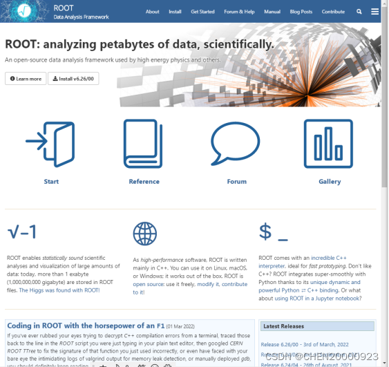 cern root centos下的简单安装_cern root官网-CSDN博客