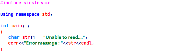 C++之标准错误流(cerr)和标准日志流(clog)_cerr和clog-CSDN博客