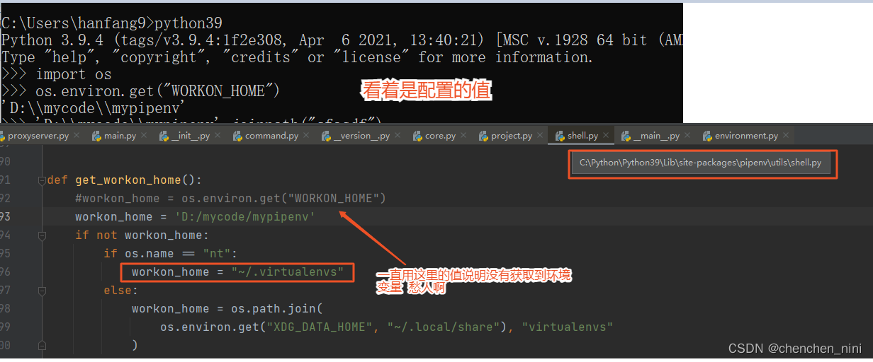pipenv使用_warning: python 3.9 was not found on your system..-CSDN博客
