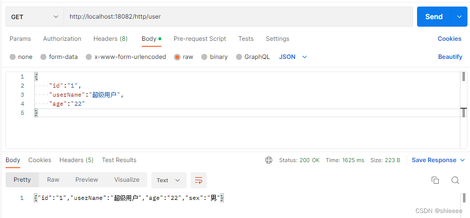 HttpClient传输Json及Param数据_client json传参-CSDN博客