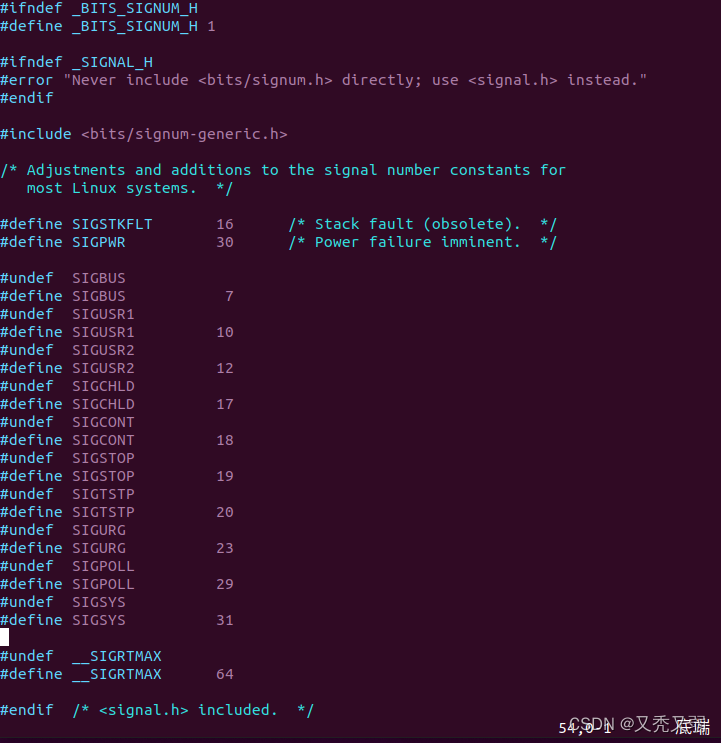 Linux信号处理与kill命令详解-CSDN博客
