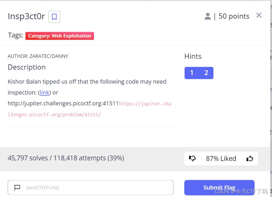 [picoCTF]Insp3ct0r write up-CSDN博客