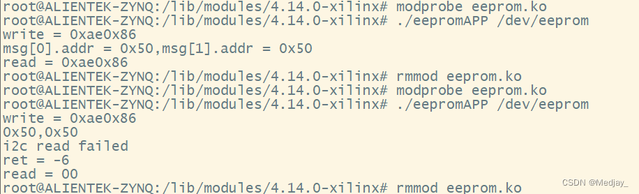 I2C驱动中i2c_transfer函数返回-6_i2c返回-6-CSDN博客