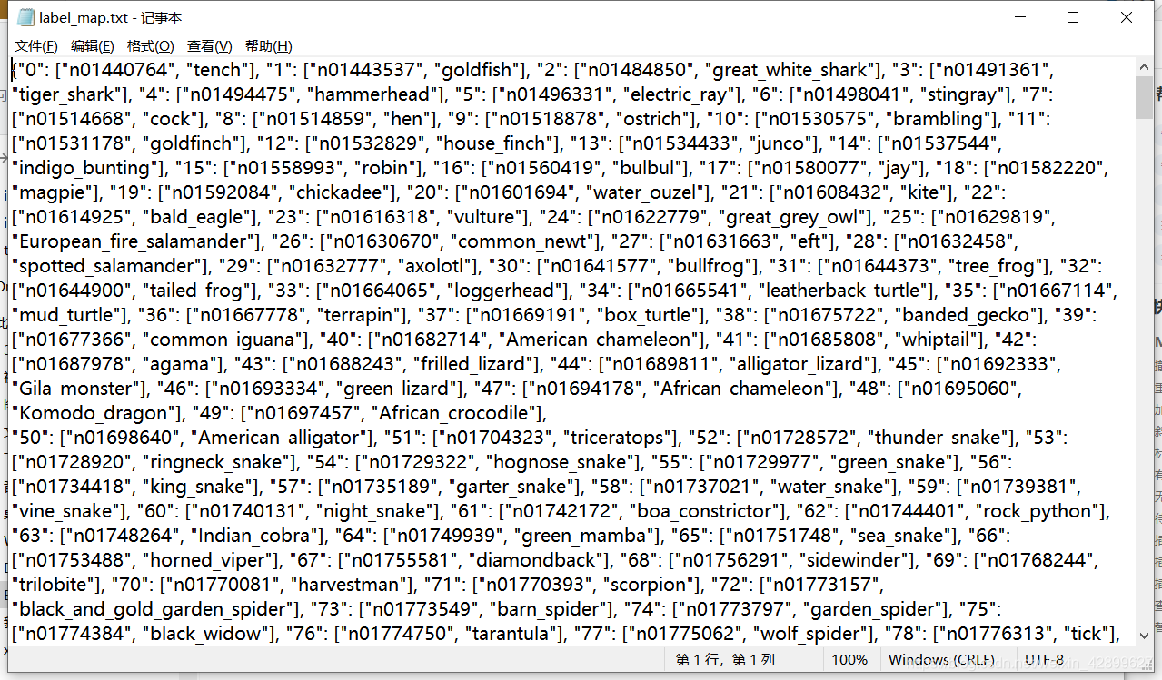 制作 ImageNet 验证集的标签 val_map.txt（1000类）_imagenet val标签格式-CSDN博客
