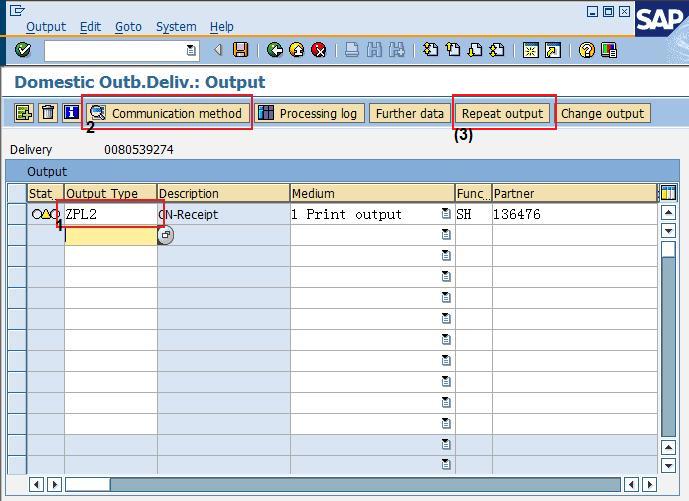 SAP中手工配置Delivery打印message_sap vl71-CSDN博客