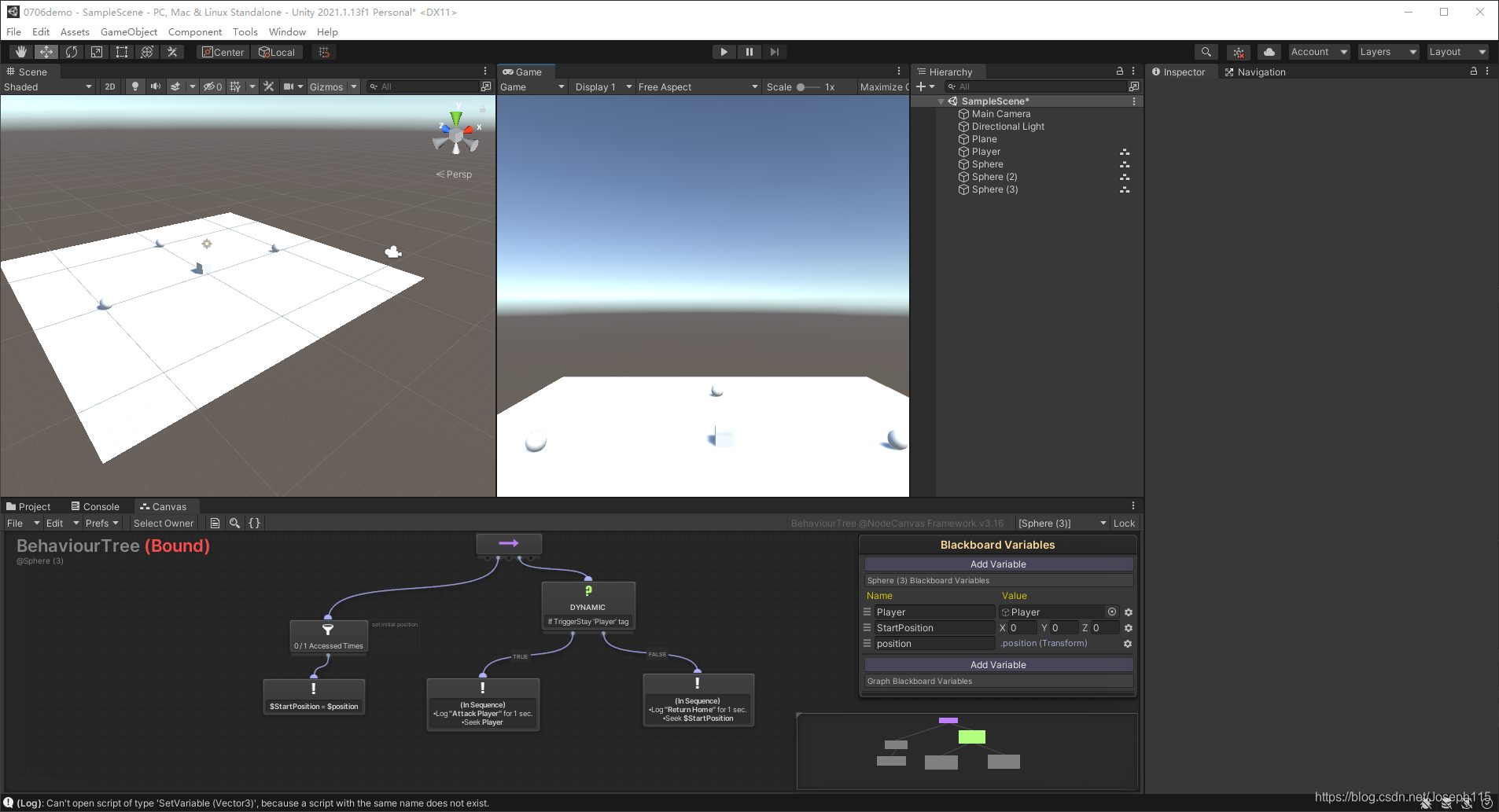 [Unity3D]Node-Canvas入门案例_unity nodecanvas-CSDN博客