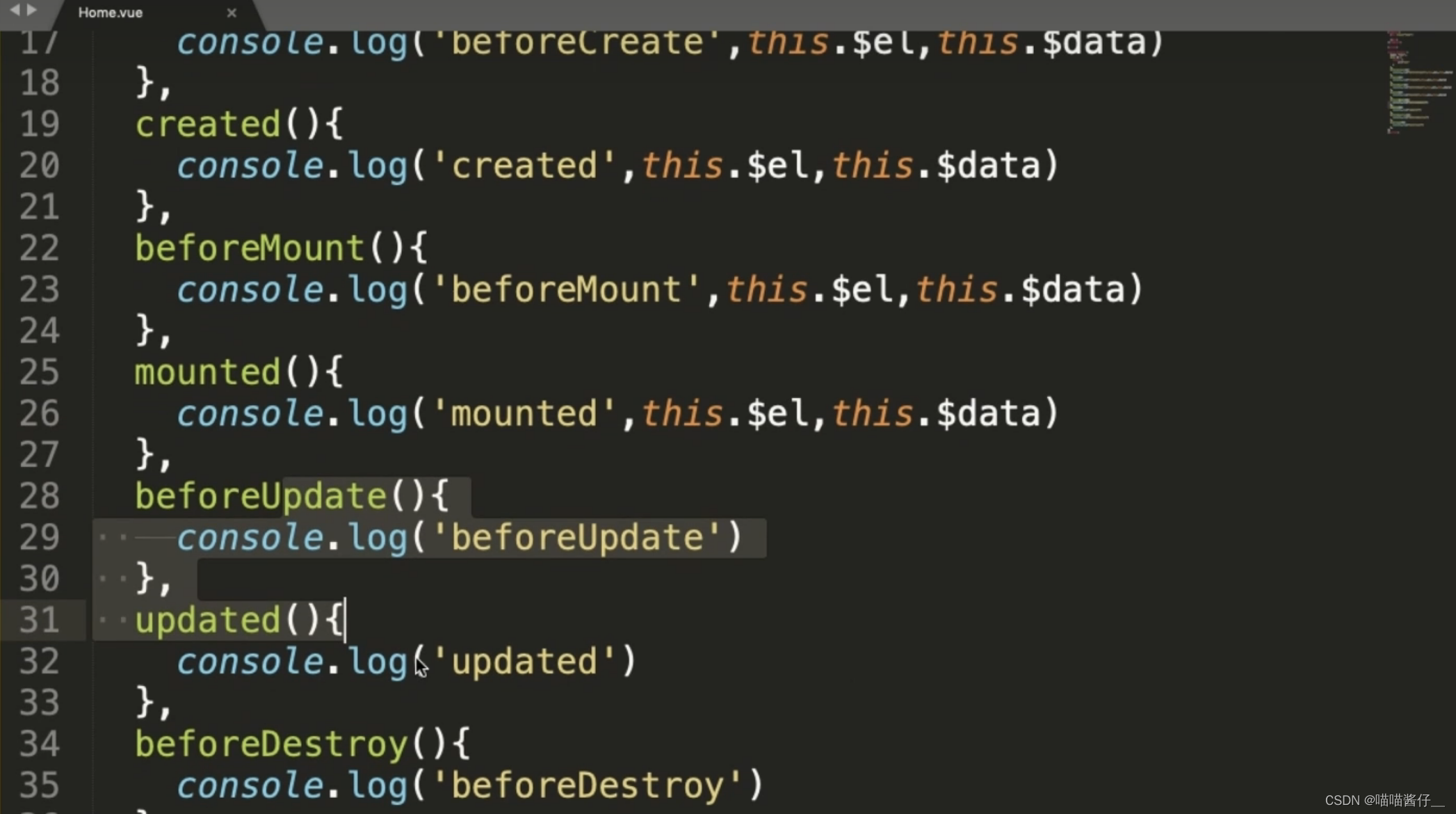 vue面试总结_为什么不建议在mounted阶段操作dom-CSDN博客