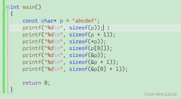 C语言学习/复习27----sizeof/strlen/数组/指针_char二维字符 sizeof-CSDN博客