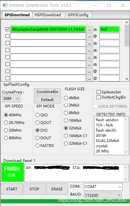 Esp8266（安可信esp 12f）刷micropython固件esp8266 12f Micropyrhon Csdn博客