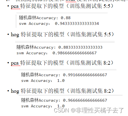 Hog特征处理后进行模型训练，实现掌纹识别_hog 随机森林-CSDN博客