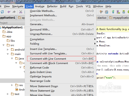 Android studio怎么注释掉代码-CSDN博客