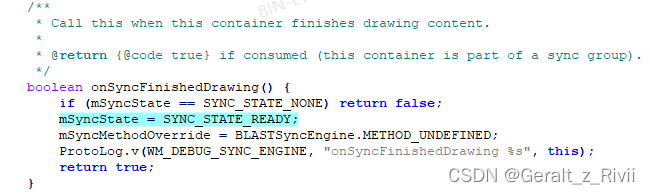 【Android14 ShellTransitions】（六）SyncGroup完成_addtransactioncommittedlistener-CSDN博客