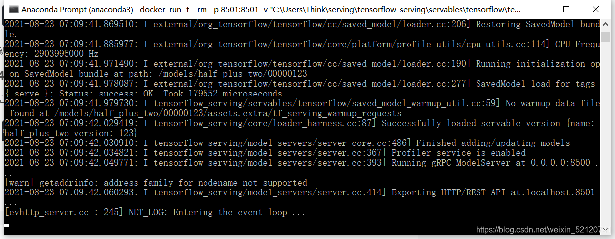 Win10 Docker Tensorflow Serving部署 Win10安装tensorflow Serving Csdn博客