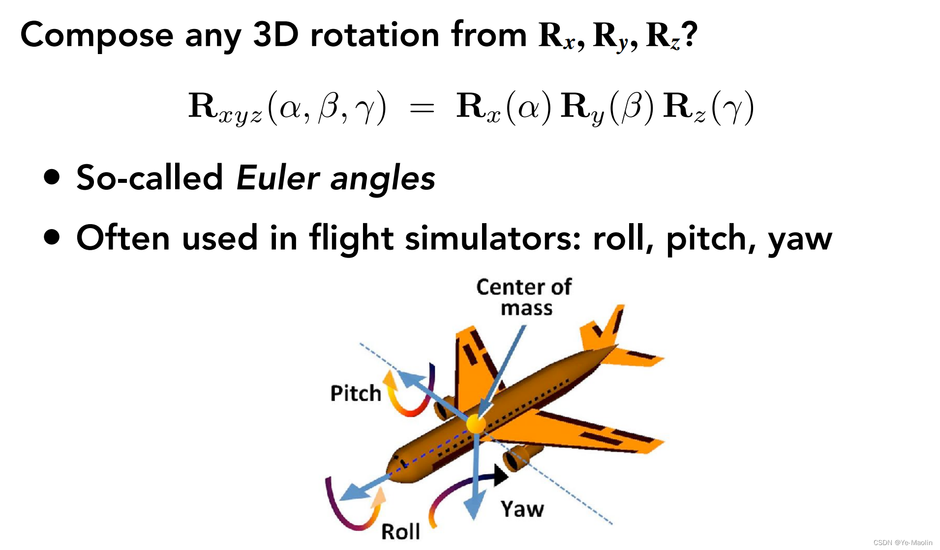 【GAMES101】Lecture 04 三维变换_x叉乘z为什么等于-y-CSDN博客