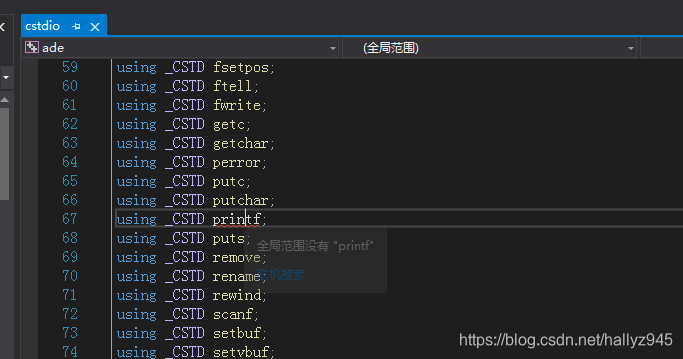 不是“`global namespace‘”的成员_conj不是global namespace的成员-CSDN博客