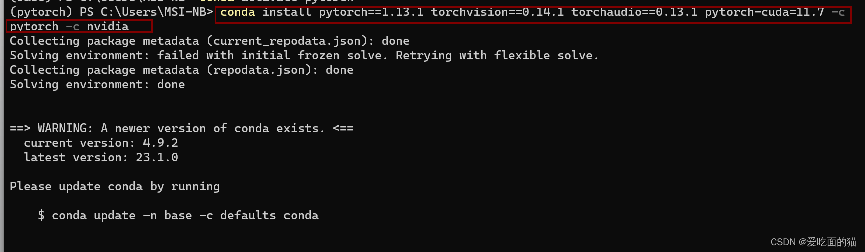 02 GPU深度学习环境搭建：Win11+CUDA 11.7+Pytorch1.12.1+Anaconda_cuda11.7-CSDN博客