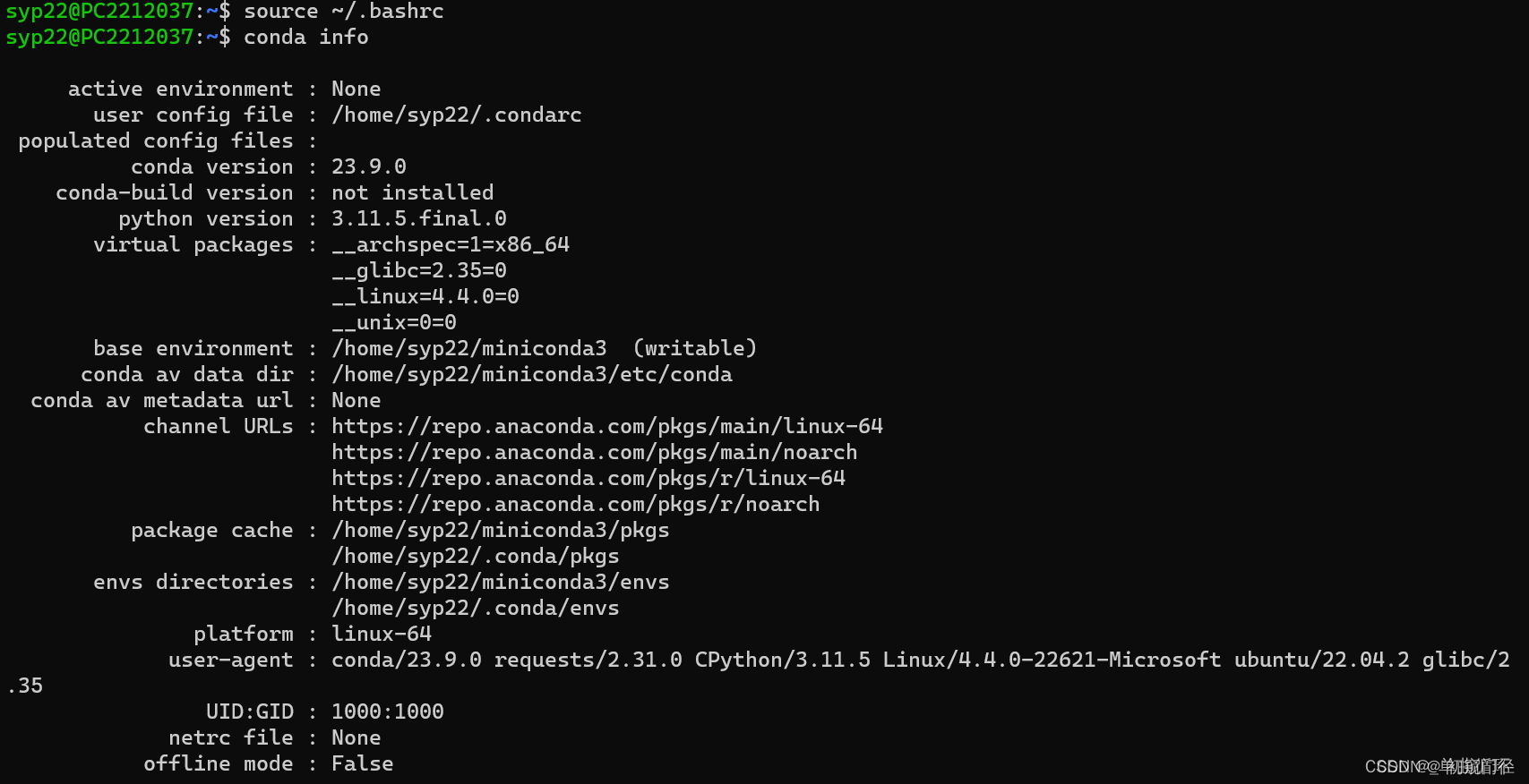miniconda3快速命令行安装（官网方法windows/macOS/Linux）_miniconda3官网-CSDN博客