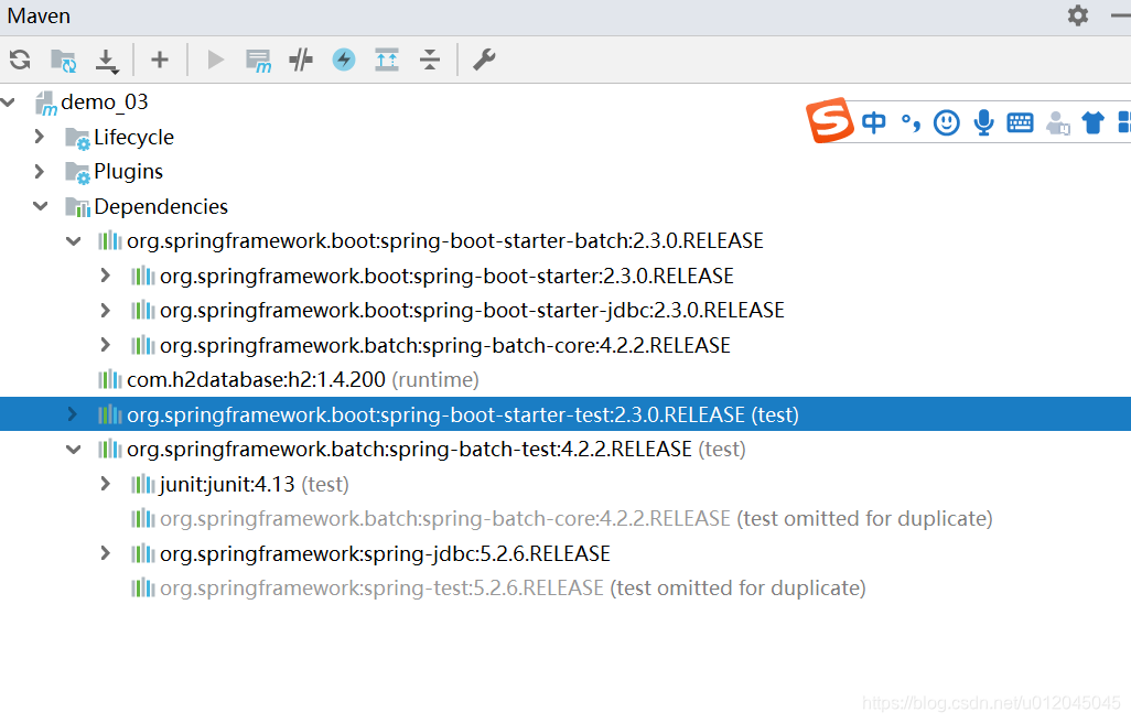 springbatch自学之路-02（如何搭建一个springbatch项目）_idea spring batch-CSDN博客