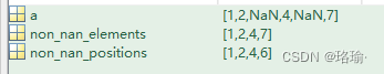 基于matlab提取一维数组中非nan的数据_matlab统计非nan个数-CSDN博客