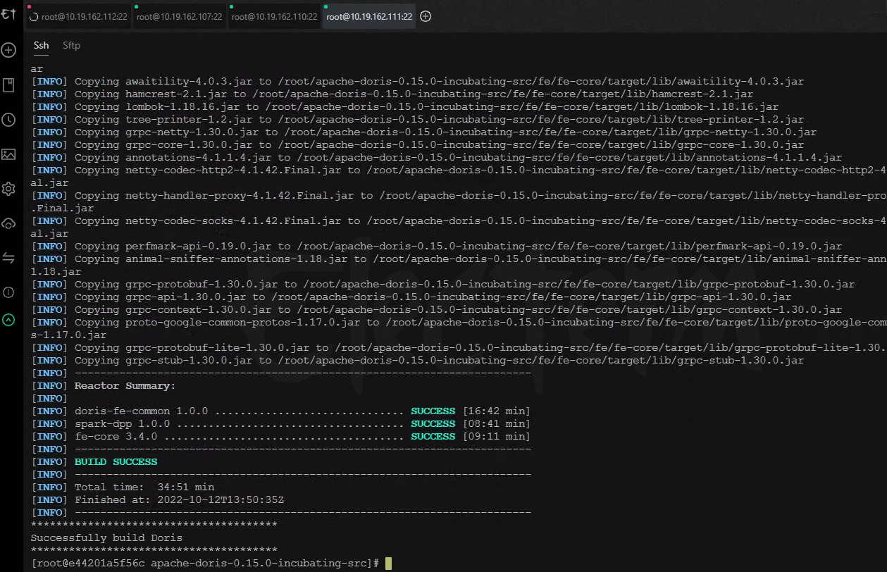 Doris集群环境搭建_doris集群部署-CSDN博客
