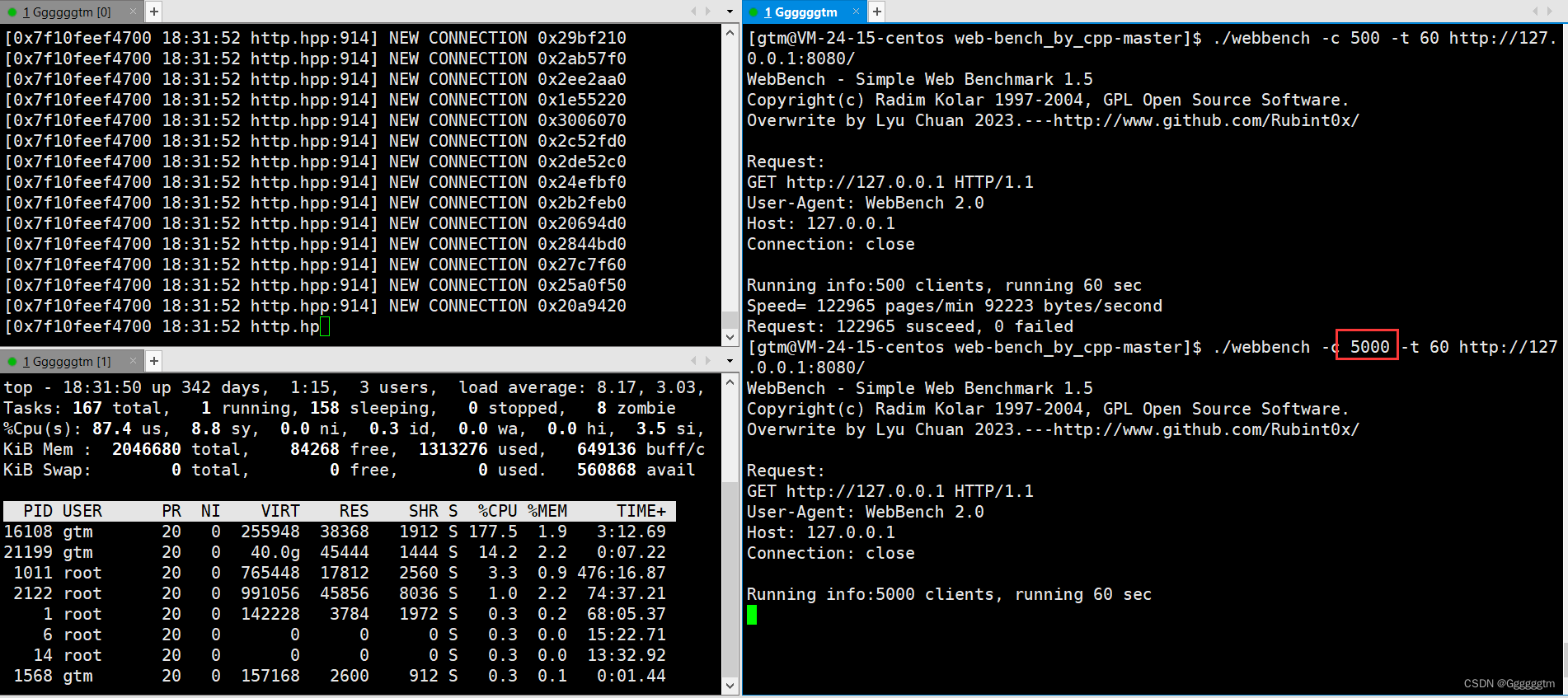仿muduo库实现one thread one loop式并发服务器_仿muduo库实现并发服务器-CSDN博客