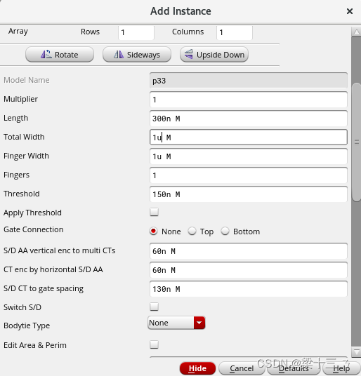 从0开始，模拟集成电路设计Cadence Virtuoso学习笔记（二）反相器原理图绘制及仿真_virtuoso电路仿真步骤-CSDN博客