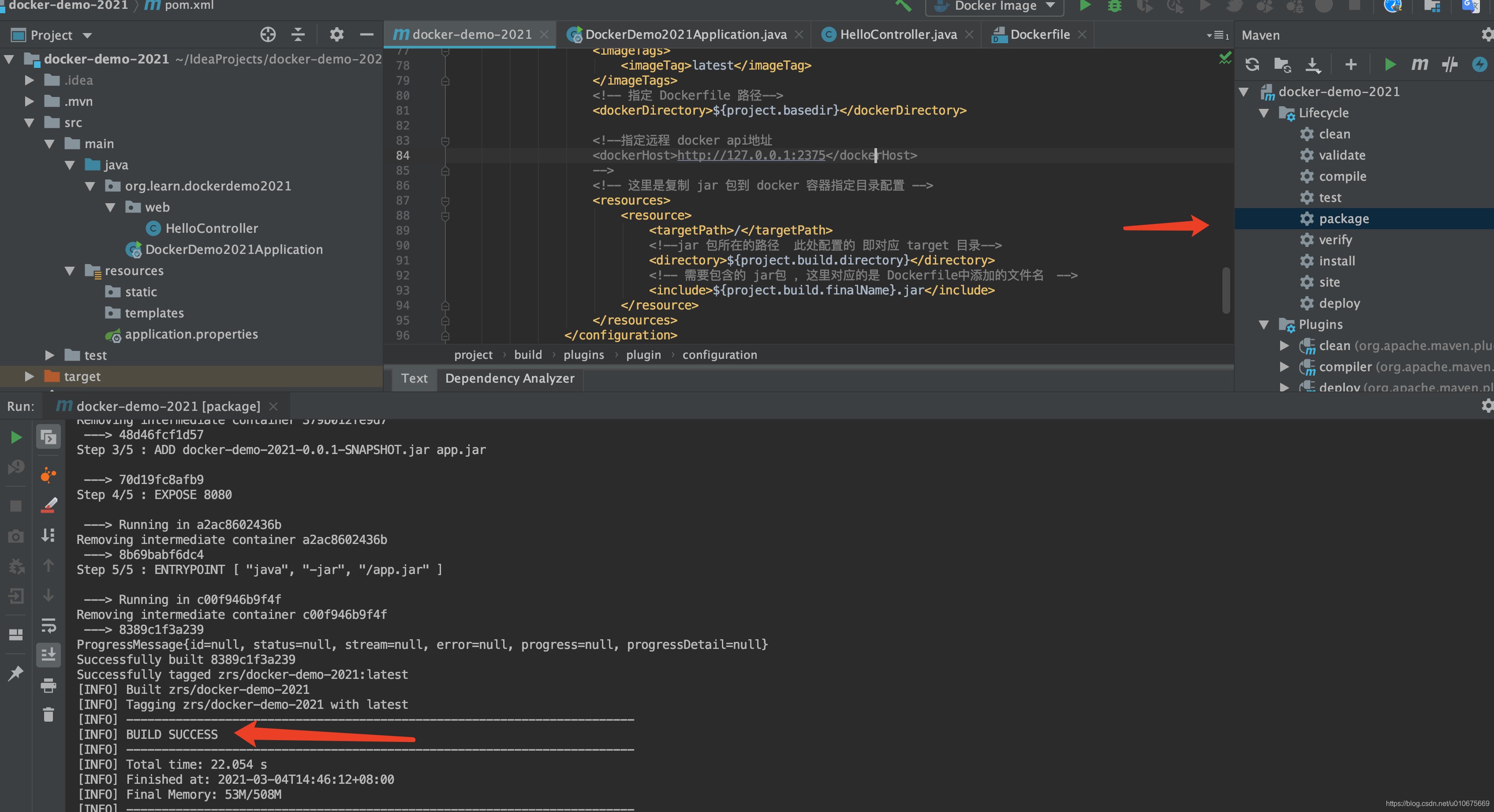 Idea使用Docker部署SpringBoot项目_idea docker springboot-CSDN博客