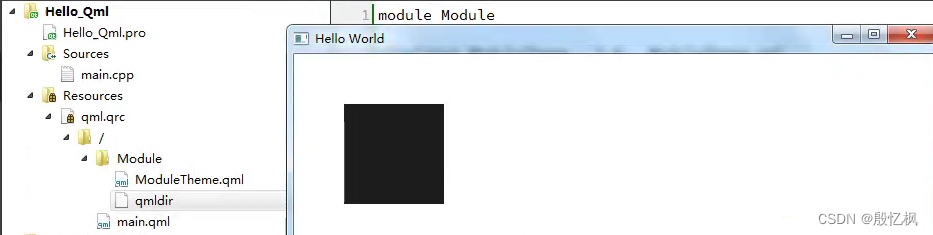QML学习四：qmldir及自定义模块使用-CSDN博客