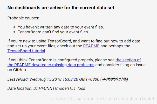 Tensorboard安装使用_tensorboard --logdir==d:-CSDN博客