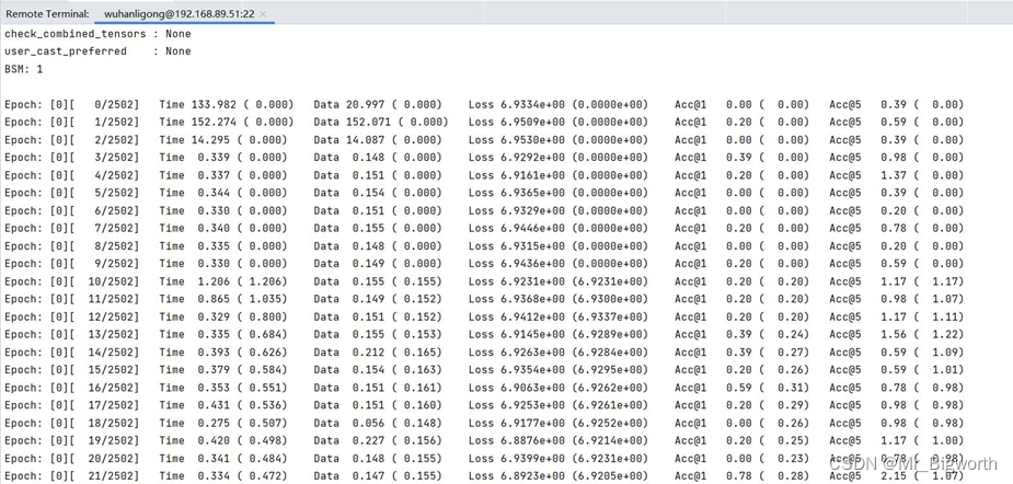 Pytorch框架Profiling调优命令行实战(训练)_pytorch profiling-CSDN博客
