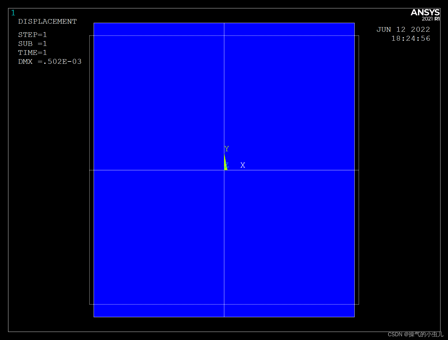 ANSYS中PLANE182单元的使用-CSDN博客
