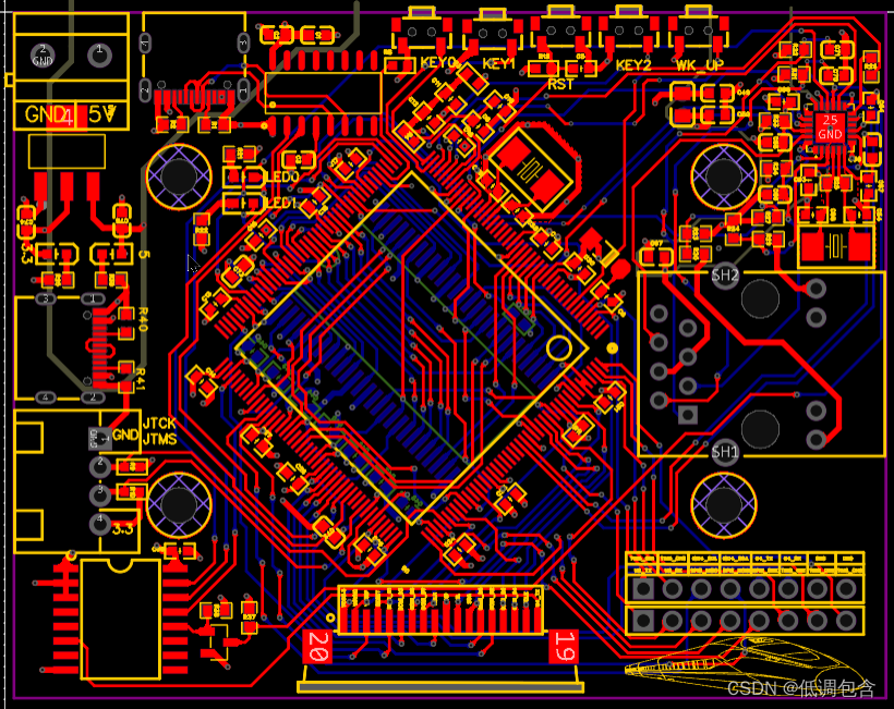 第一个STM32F767IGT6核心板-CSDN博客