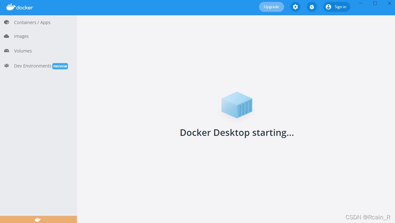 基于WSL2 的 Docker Desktop 启动时 Failed to set version to docker-desktop: exit code: -1的解决方法_docker ...