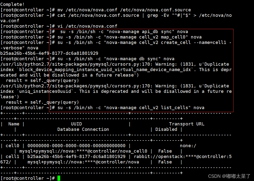 【Openstack Train安装】九、Nova安装-CSDN博客