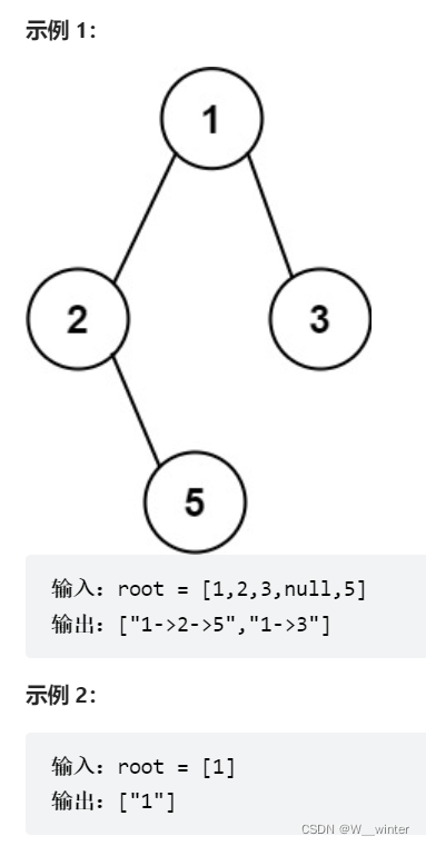 Leetcode257 二叉树的所有路径二叉树所有路径和 Leetcode Csdn博客 8268