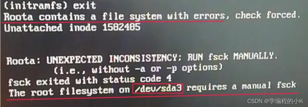 虚拟机出现问题 rm: cannot remove Read-only file system-CSDN博客