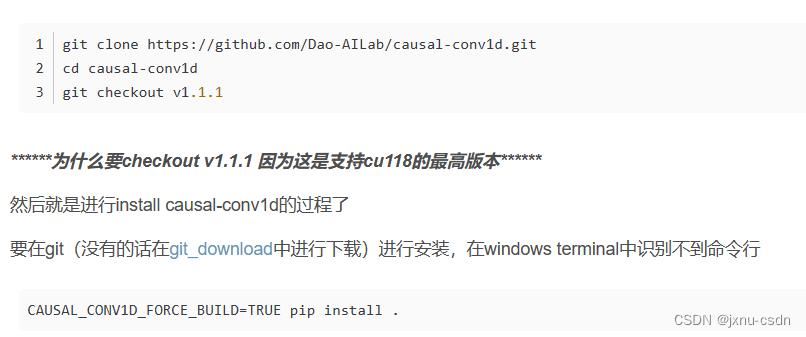 (全网唯一有效成功解决)Mamba 环境安装：causal-conv1d和mamba-ssm报错解决办法-CSDN博客