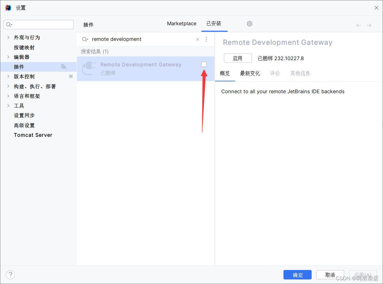 IDEA远程开发选项丢失修复方法_idea没有remote development-CSDN博客