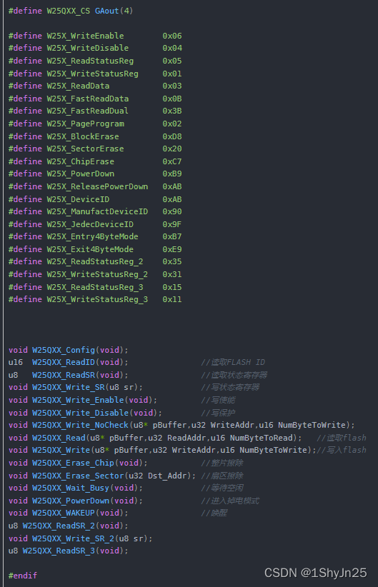 STM32(八)W25Q(16/32/64/128)芯片学习总结_w25q32-CSDN博客