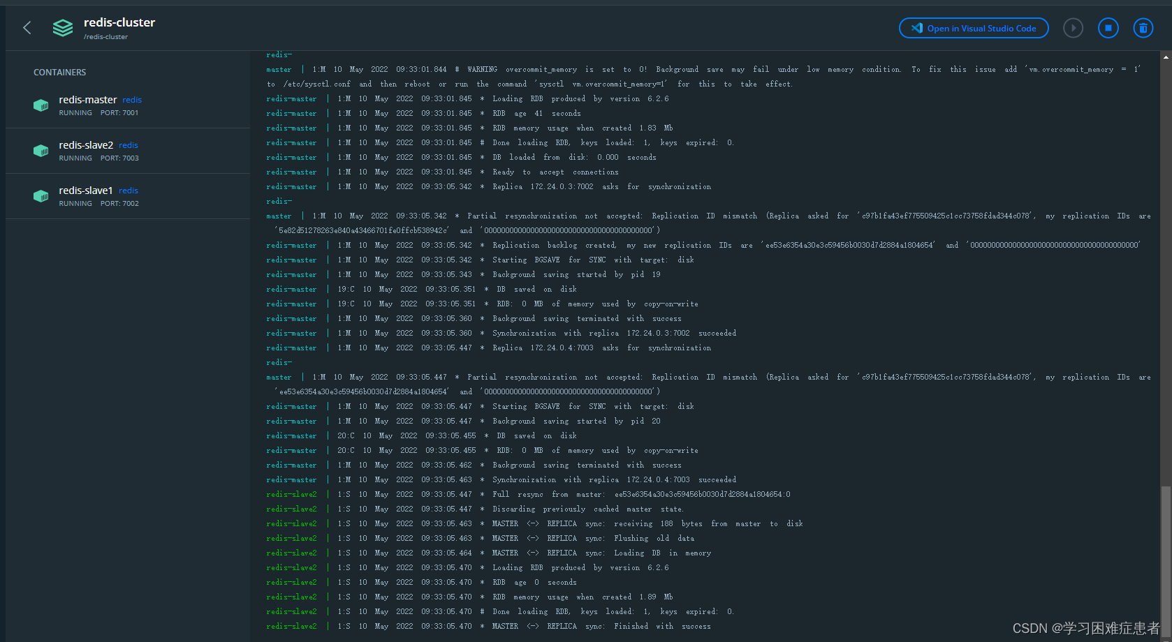 WSL2+docker+redis 集群部署（1主2从）_wsl2 redis集群-CSDN博客