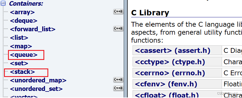 C++STL---stack && queue知识汇总-CSDN博客
