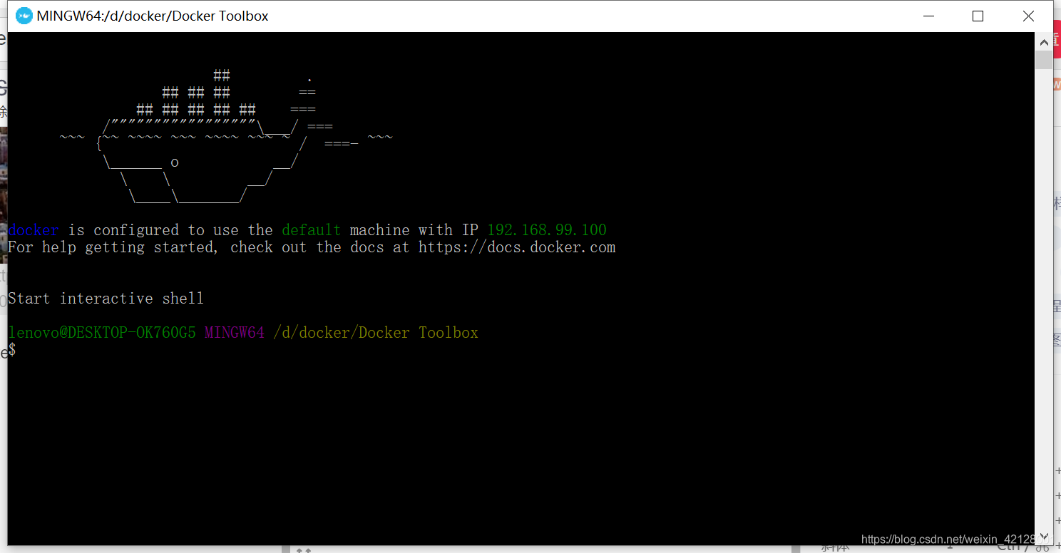 [docker]windows10家庭版下dockertoolbox的安装和使用_docker toolbox是免费的吗-CSDN博客