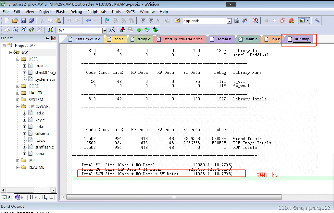 STM32---IAP在线升级内存分配说明_stm32的iap在线升级-CSDN博客