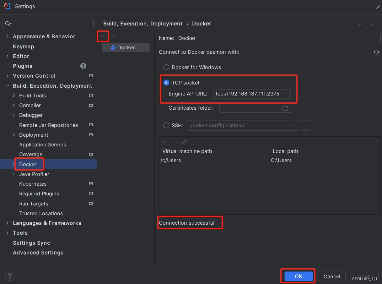 IDEA2023连接服务器docker并部署ruoyi-cloud-plus项目_ruoyi-cloud-plus 部署-CSDN博客