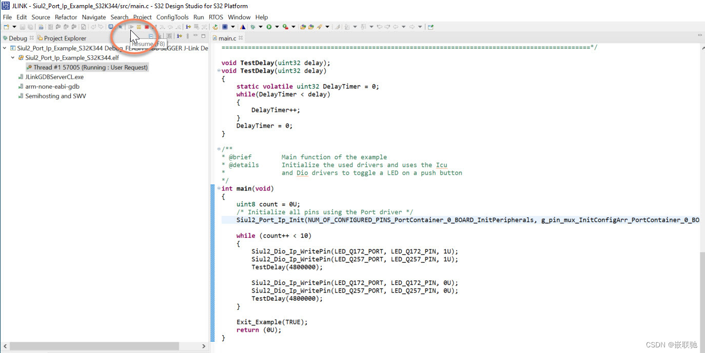 S32K3 工具篇2：如何在S32DS中使用Segger JLINK下载_s32ds jlink-CSDN博客
