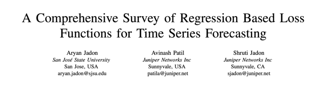 最新综述：详细分析14种可用于时间序列预测的损失函数-CSDN博客