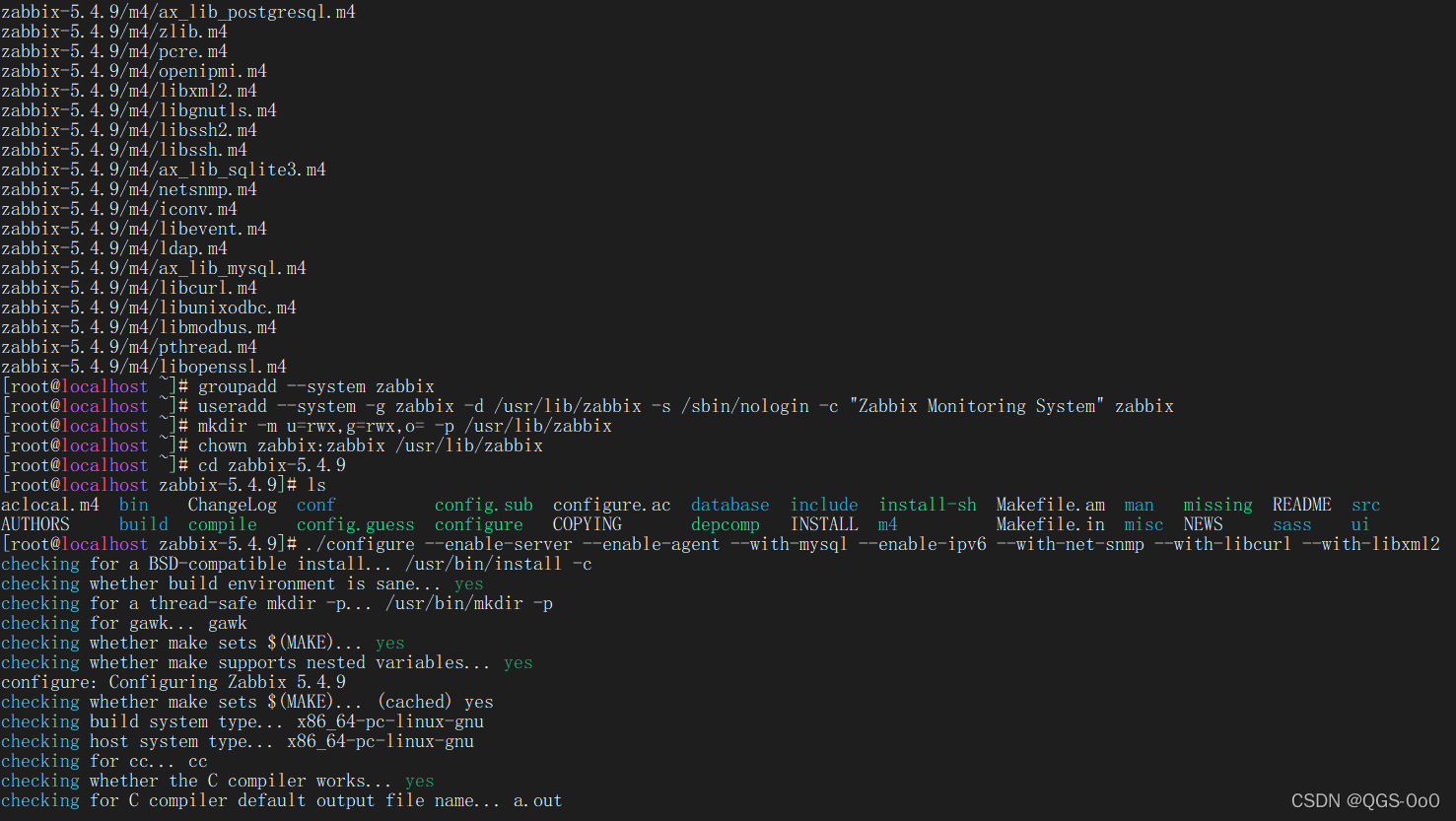 CentOS7-x86 编译安装zabbix（nginx+php+mariaDB+zabbix5.4.9）_centos7 nginx mariadb php-CSDN博客