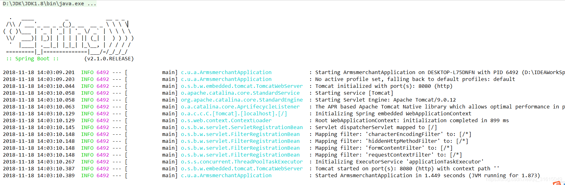 解决SpringBoot2.1.0 报错NoClassDefFoundError: XXX_spring boot no documentation found.-CSDN博客