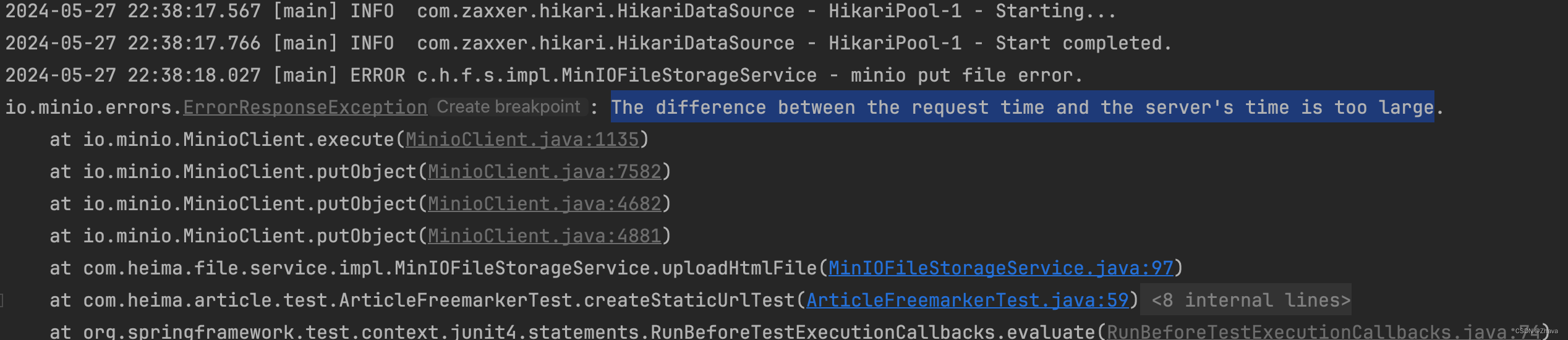 已解决：The difference between the request time and the server‘s time is too large-CSDN博客
